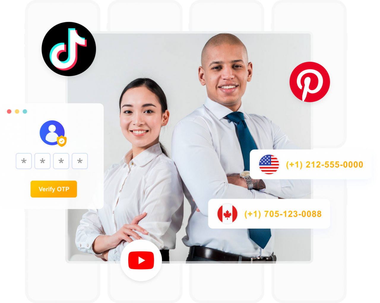 Manage Multiple Phone Numbers for Social Media - WePhone